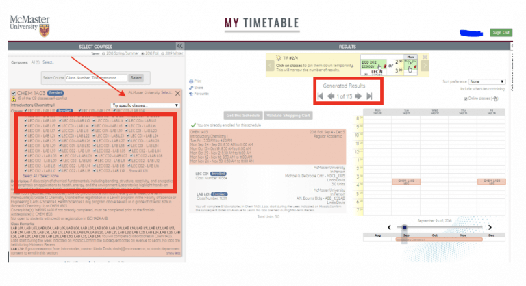 How to enrol in classes | Office of the Registrar | McMaster University